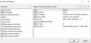 How to convert SAP data to Excel file